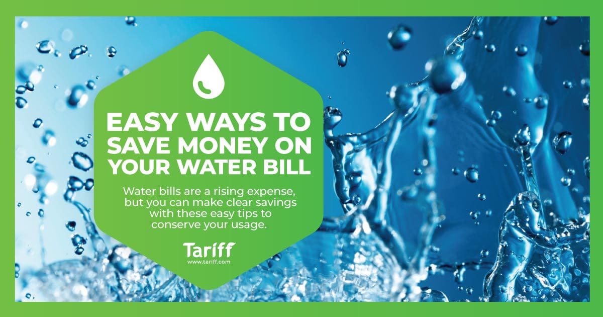 Easy Ways To Save Money On Your Water Bill